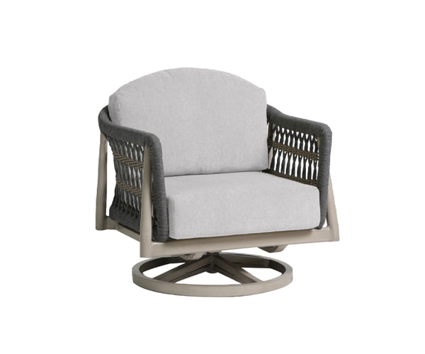 Outdoor Low Back Swivel Rocking Lounge Chairs – CALWEST