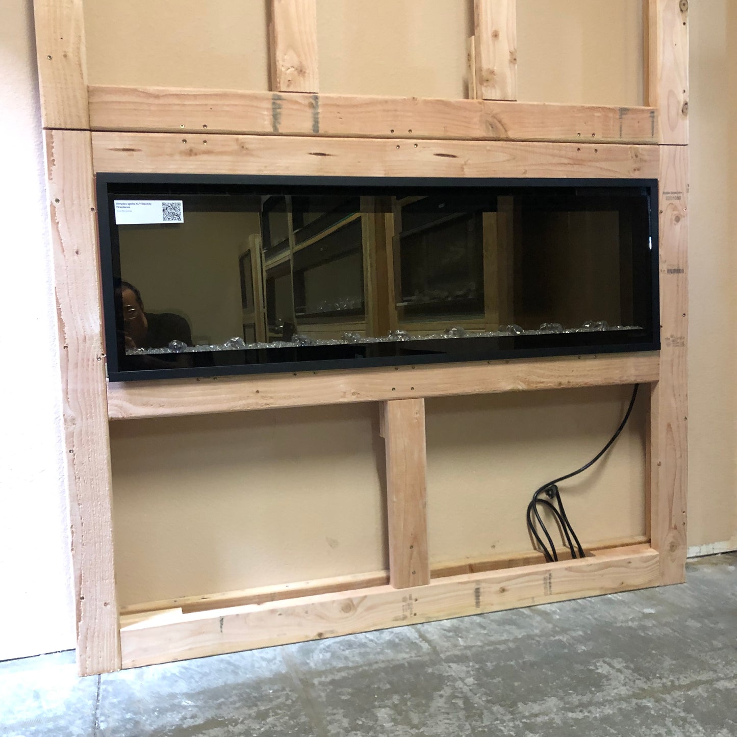 Electric Fireplace Media Wall Framing Kit Delivery & Installation – CALWEST