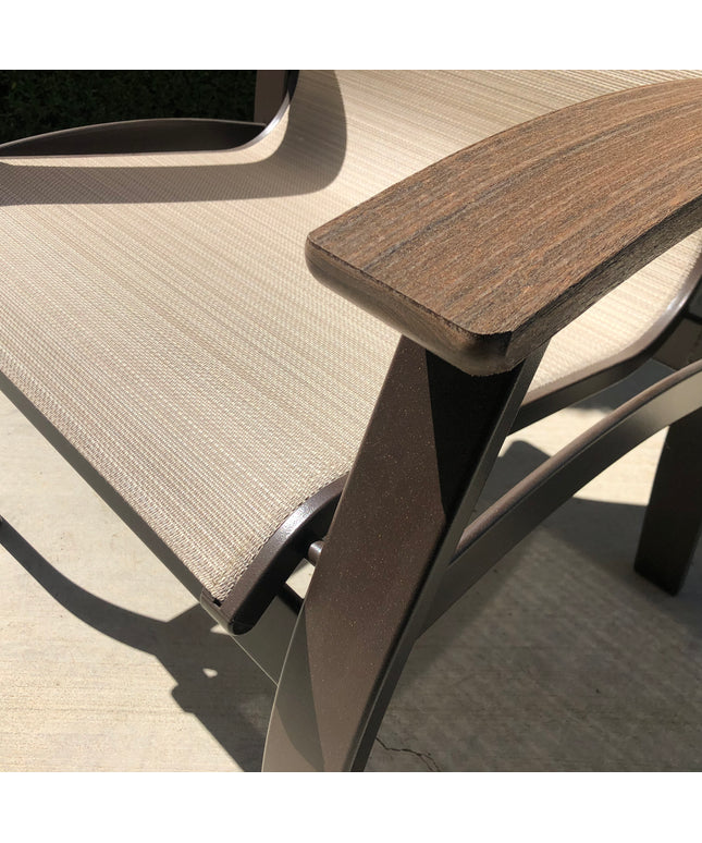 Outdoor Sling High Back Dining Chairs – CALWEST