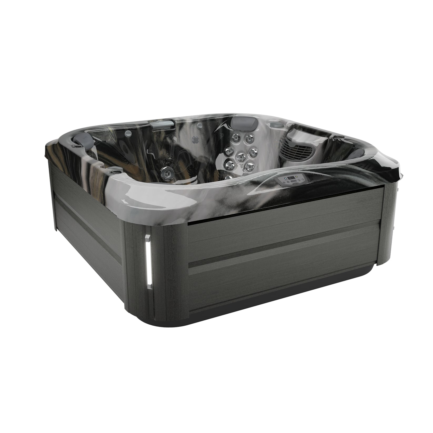 Jacuzzi® J-345™ Hot Tub Package - Midnight Smoked Ebony – CALWEST