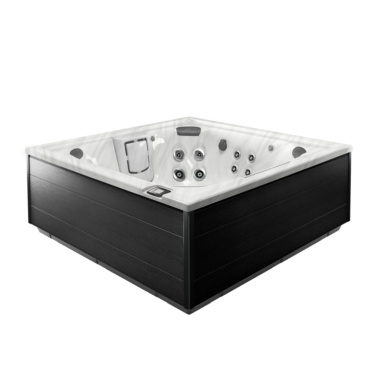 Jacuzzi® J-LX™ Hot Tub Package - Platinum Smoked Ebony – CALWEST