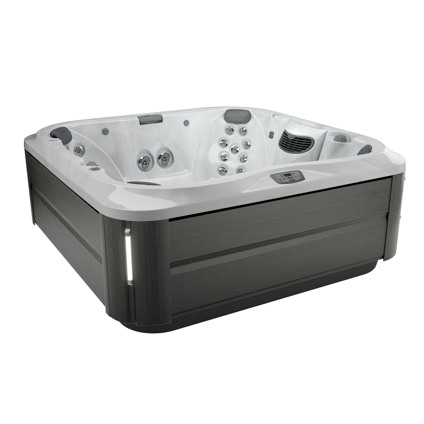 Jacuzzi® J-385™ Hot Tub Package - Platinum Smoked Ebony – CALWEST